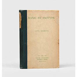 Basic by Isotype.,NEURATH, Otto.,1937,A groundbreaking work of visual ...