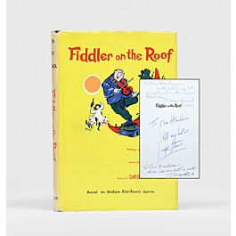 Fiddler on the Roof.,HARNICK, Sheldon; Jerry Bock; Joseph Stein.,1964 ...