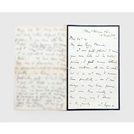Autograph letter signed, to Peggy Mennie.,POTTER, Beatrix.,1914,Signed ...