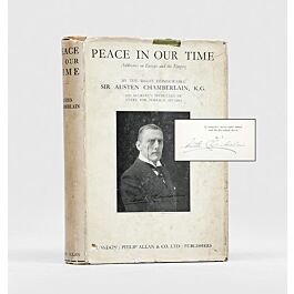 Peace in Our Time.,CHAMBERLAIN, Austen.,1928