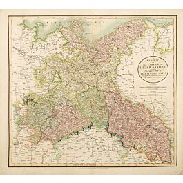 A New Map of the Circle of Upper Saxony with the Duchy of Silesia and ...