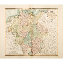 A New Map of Germany.,CARY, John.,1808