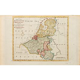 A map of the Seven United Provinces:,BOWEN, Thomas.,[c.1778]