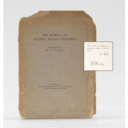 The Mosella of Decimus Magnus Ausonius.,FLINT, F. S. (trans.),[1915]